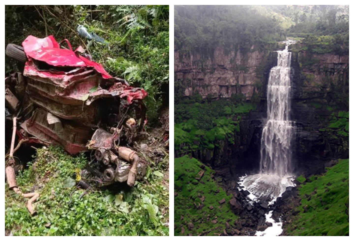 Salto Del Tequendama Qué Se Sabe De Ocupantes Del Carro Rojo Que Cayó