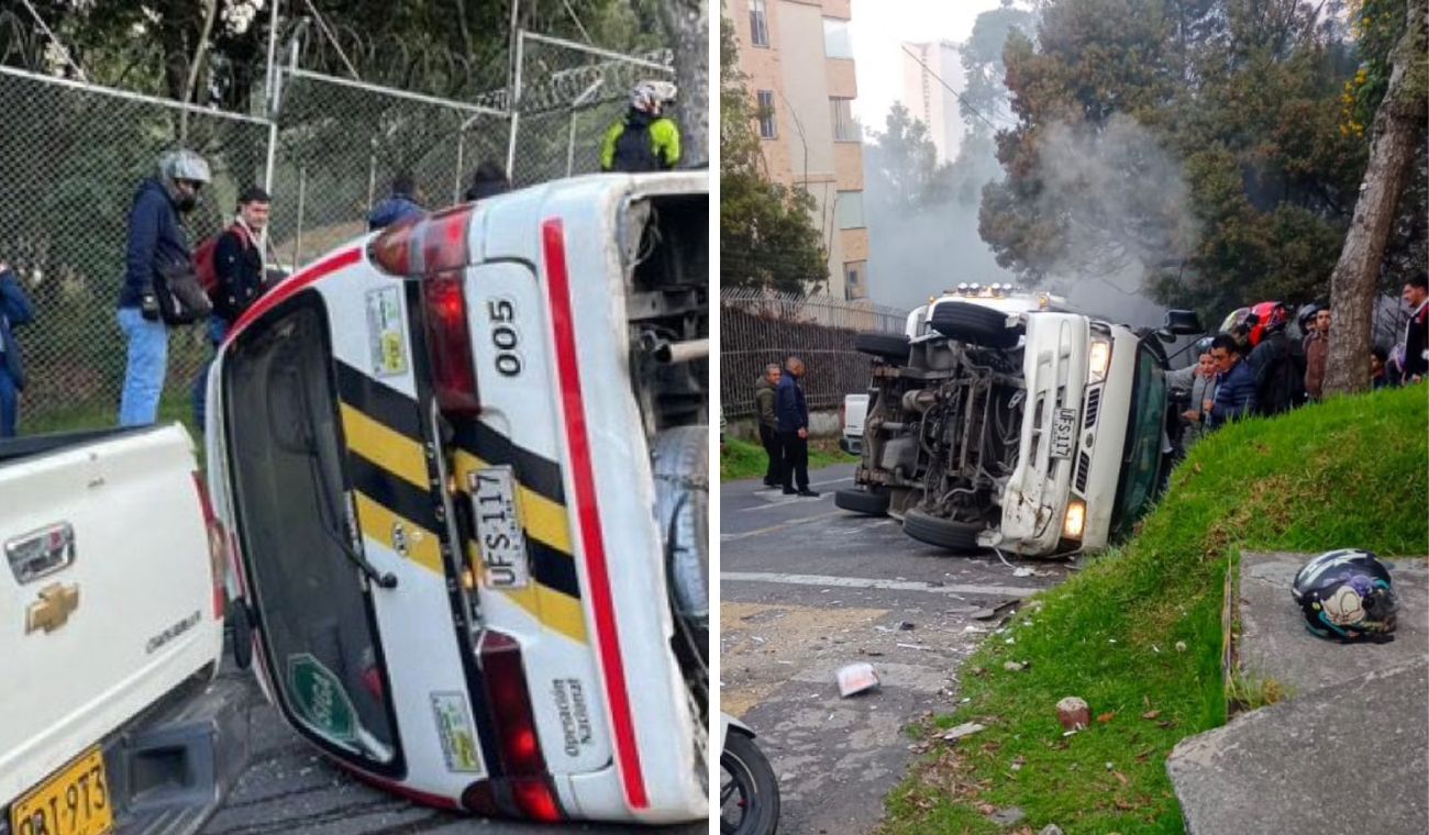 Accidente De Ruta Escolar En Bogotá 14 Niños Estarían Heridos Rcn Radio